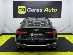 Черный Ауди A5 Sportback 2022 в Вильнюс, объемом двигателя 1.98 л и пробегом 68 тыс. км за 33990 €, фото 5 на AUTOMOTO.COM.LV