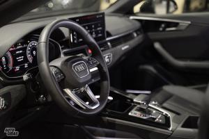 Black Audi A5 Sportback 2023 in Kaunas, with an engine capacity of 2.00 L and mileage of 10 thousand km for 25800 €, photo 9 on AUTOMOTO.COM.LV
