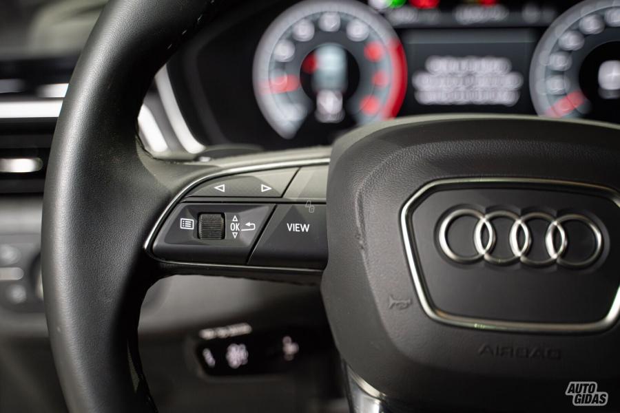 Black Audi A5 Sportback 2023 in Kaunas, with an engine capacity of 2.00 L and mileage of 10 thousand km for 25800 €, photo 10 on AUTOMOTO.COM.LV