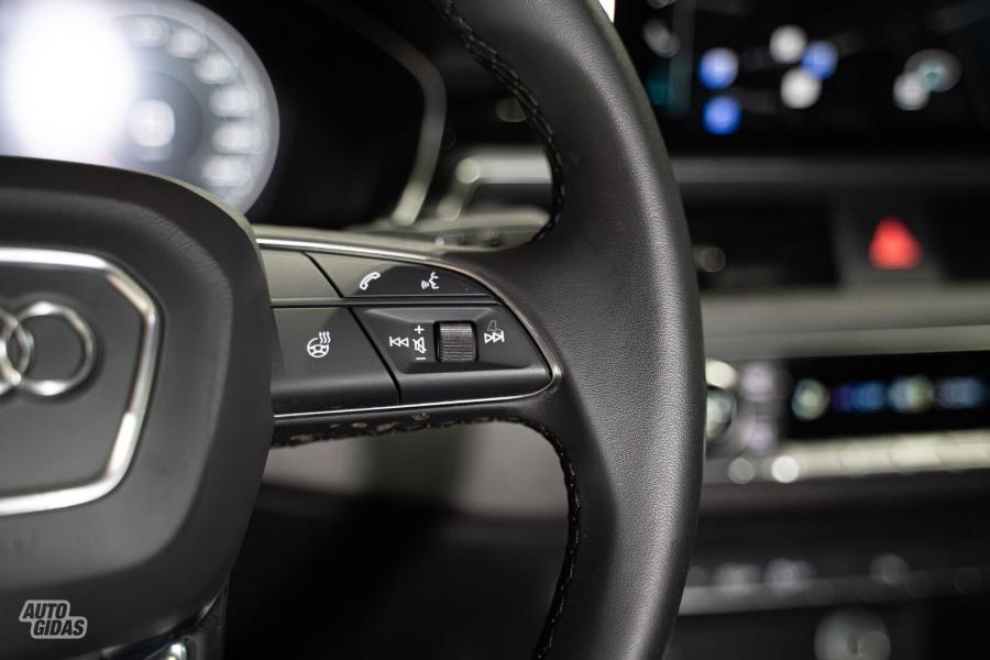 Black Audi A5 Sportback 2023 in Kaunas, with an engine capacity of 2.00 L and mileage of 10 thousand km for 25800 €, photo 11 on AUTOMOTO.COM.LV