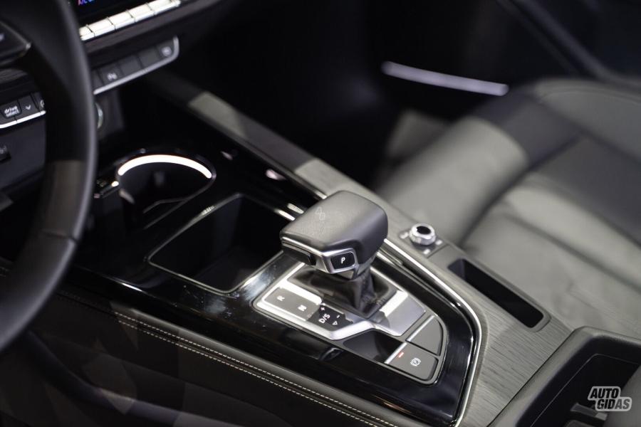 Black Audi A5 Sportback 2023 in Kaunas, with an engine capacity of 2.00 L and mileage of 10 thousand km for 25800 €, photo 19 on AUTOMOTO.COM.LV