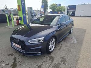 Blue Audi A5 Sportback 2018 in Kaunas, with an engine capacity of 2.00 L and mileage of 249 thousand km for 16900 €, photo  on AUTOMOTO.COM.LV
