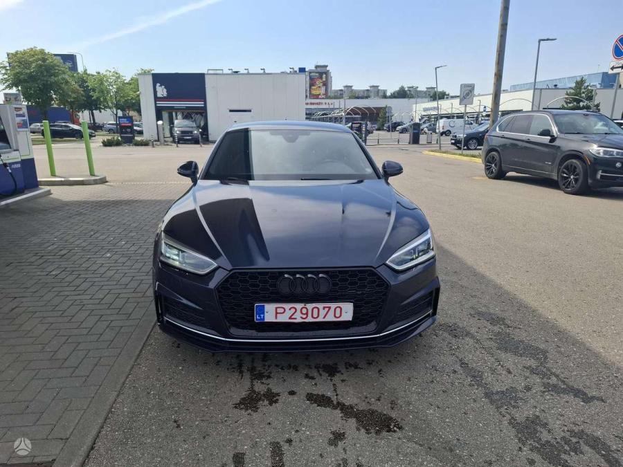 Синий Ауди A5 Sportback 2018 в Каунас, объемом двигателя 2.00 л и пробегом 249 тыс. км за 16900 €, фото 3 на AUTOMOTO.COM.LV