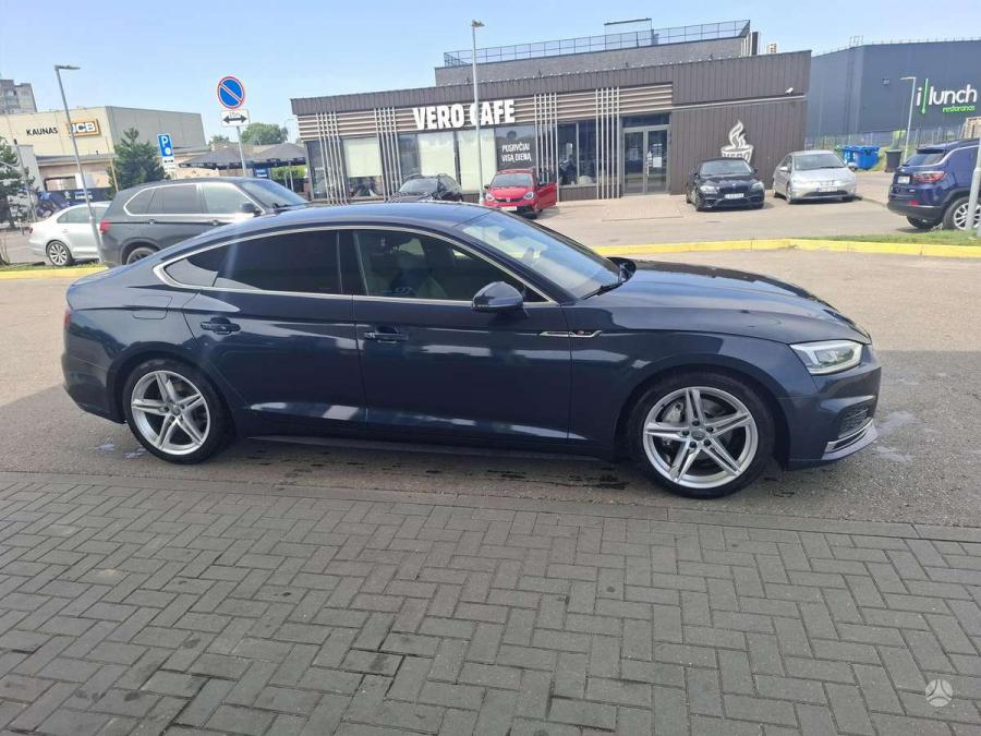 Синий Ауди A5 Sportback 2018 в Каунас, объемом двигателя 2.00 л и пробегом 249 тыс. км за 16900 €, фото 5 на AUTOMOTO.COM.LV
