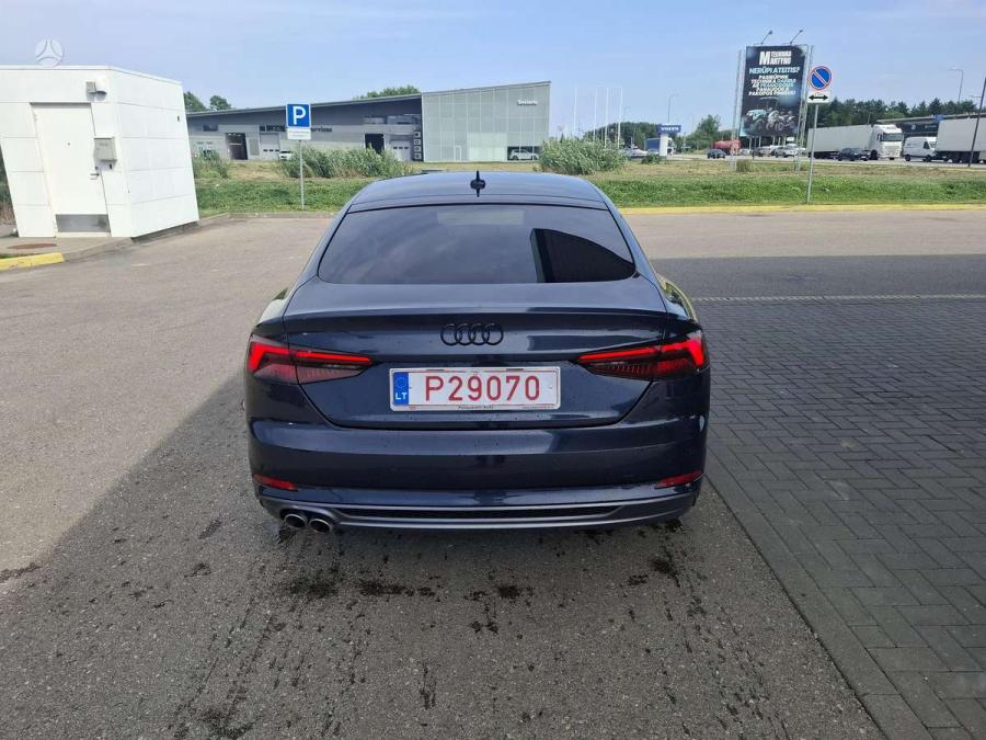 Синий Ауди A5 Sportback 2018 в Каунас, объемом двигателя 2.00 л и пробегом 249 тыс. км за 16900 €, фото 6 на AUTOMOTO.COM.LV