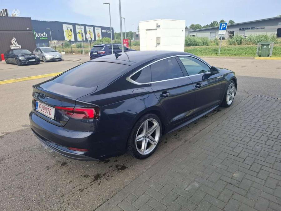 Синий Ауди A5 Sportback 2018 в Каунас, объемом двигателя 2.00 л и пробегом 249 тыс. км за 16900 €, фото 8 на AUTOMOTO.COM.LV