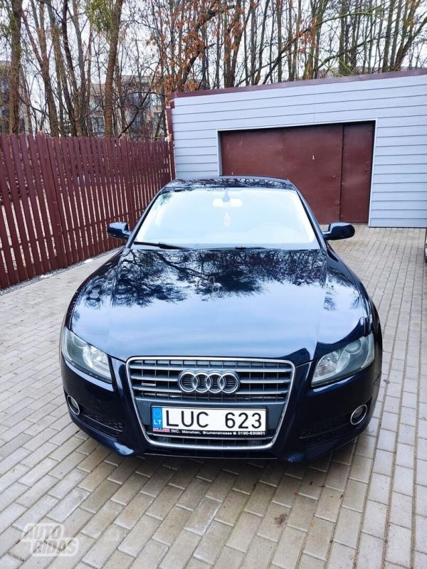 Blue Audi A5 Sportback 2010 in Kaunas, with an engine capacity of 2.00 L and mileage of 238 thousand km for 4400 €, photo 6 on AUTOMOTO.COM.LV