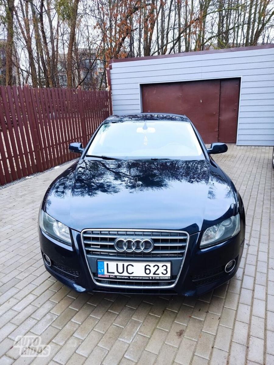 Blue Audi A5 Sportback 2010 in Kaunas, with an engine capacity of 2.00 L and mileage of 238 thousand km for 4400 €, photo 6 on AUTOMOTO.COM.LV