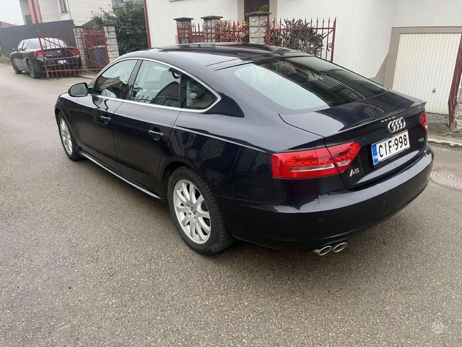 Синий Ауди A5 Sportback 2011 в Каунас, объемом двигателя 1.97 л и пробегом 240 тыс. км за 6900 €, фото 7 на AUTOMOTO.COM.LV