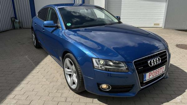 Синий Ауди A5 Sportback 2011 в Мариямполе, объемом двигателя 2.97 л и пробегом 291 тыс. км за 8700 €, фото 4 на AUTOMOTO.COM.LV