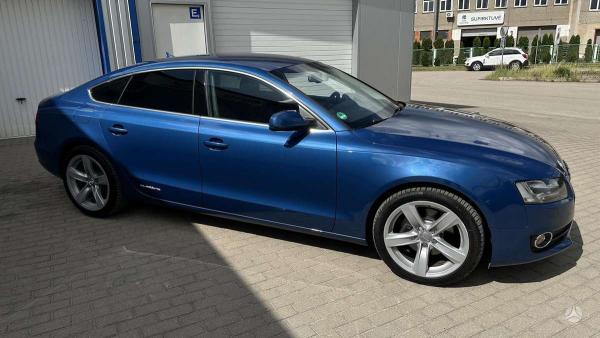 Синий Ауди A5 Sportback 2011 в Мариямполе, объемом двигателя 2.97 л и пробегом 291 тыс. км за 8700 €, фото 5 на AUTOMOTO.COM.LV