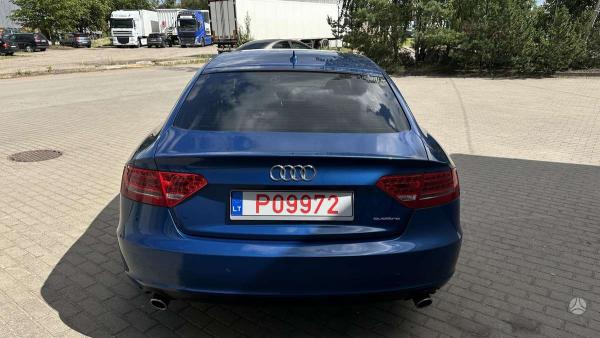 Синий Ауди A5 Sportback 2011 в Мариямполе, объемом двигателя 2.97 л и пробегом 291 тыс. км за 8700 €, фото 8 на AUTOMOTO.COM.LV