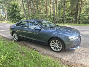 Zils Audi A5 Sportback 2015 Tauragė, ar dzinēja tilpumu 1.97 L un nobraukumu 250 tūkst. km par 10500 €, foto 5 vietnē AUTOMOTO.COM.LV