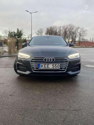 Zils Audi A5 Sportback 2018 Klaipėda, ar dzinēja tilpumu 1.97 L un nobraukumu 104 tūkst. km par 19500 €, foto 4 vietnē AUTOMOTO.COM.LV