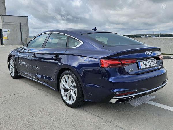 Zils Audi A5 Sportback 2020 Viļņa, ar dzinēja tilpumu 2.00 L un nobraukumu 35 tūkst. km par 15500 €, foto 8 vietnē AUTOMOTO.COM.LV
