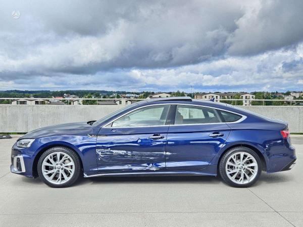Zils Audi A5 Sportback 2020 Viļņa, ar dzinēja tilpumu 2.00 L un nobraukumu 35 tūkst. km par 15500 €, foto 9 vietnē AUTOMOTO.COM.LV