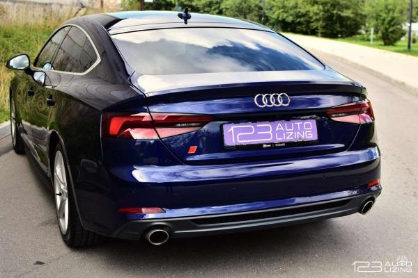 Синий Ауди A5 Sportback 2020 в Кретинга, объемом двигателя 2.00 л и пробегом 201 тыс. км за 19400 €, фото 8 на AUTOMOTO.COM.LV
