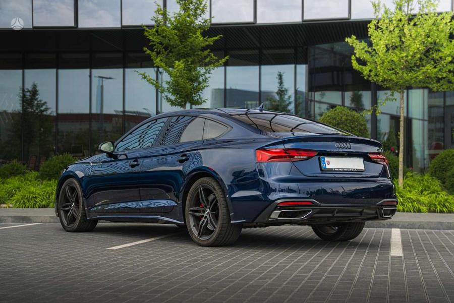 Синий Ауди A5 Sportback 2020 в Вильнюс, объемом двигателя 2.97 л и пробегом 153 тыс. км за 29500 €, фото 3 на AUTOMOTO.COM.LV