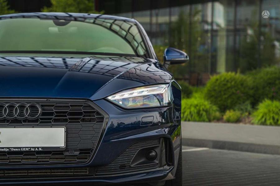 Синий Ауди A5 Sportback 2020 в Вильнюс, объемом двигателя 2.97 л и пробегом 153 тыс. км за 29500 €, фото 7 на AUTOMOTO.COM.LV