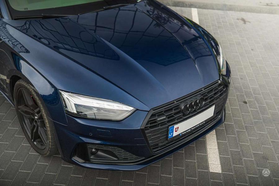 Синий Ауди A5 Sportback 2020 в Вильнюс, объемом двигателя 2.97 л и пробегом 153 тыс. км за 29500 €, фото 8 на AUTOMOTO.COM.LV