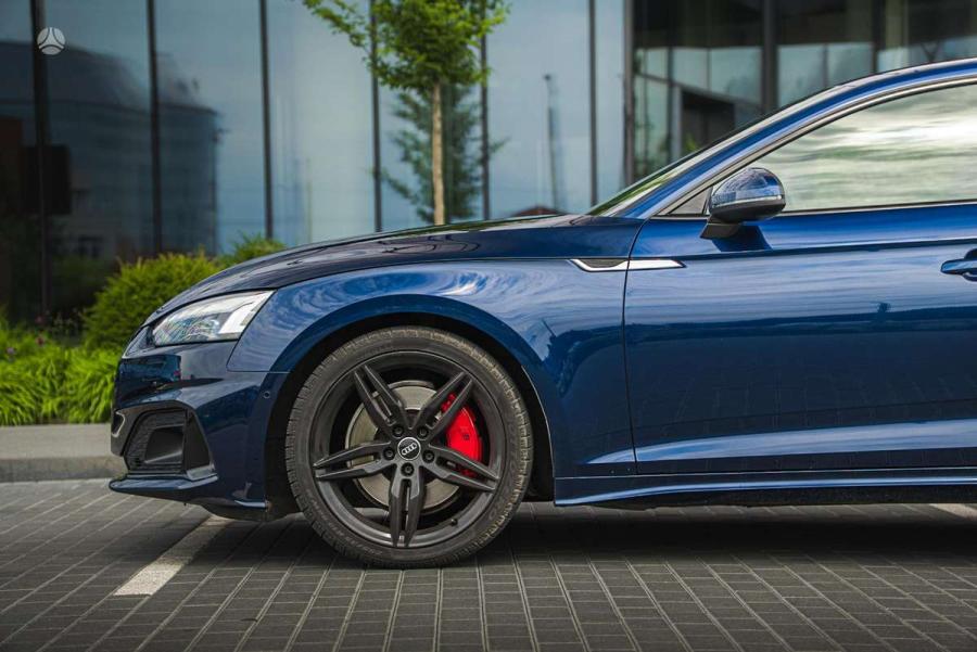Синий Ауди A5 Sportback 2020 в Вильнюс, объемом двигателя 2.97 л и пробегом 153 тыс. км за 29500 €, фото 10 на AUTOMOTO.COM.LV