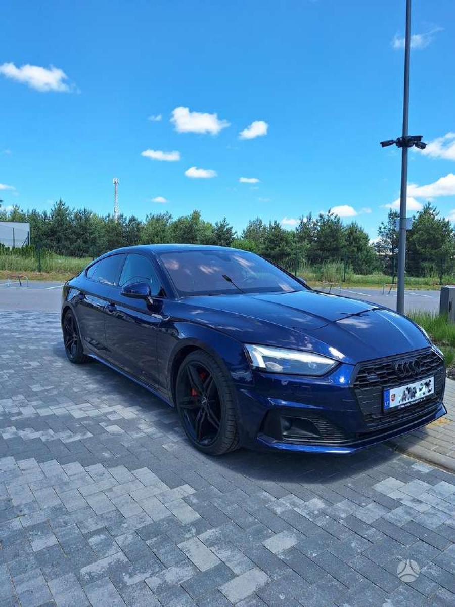 Синий Ауди A5 Sportback 2020 в Вильнюс, объемом двигателя 2.97 л и пробегом 153 тыс. км за 29500 €, фото 40 на AUTOMOTO.COM.LV
