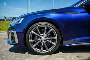Blue Audi A5 Sportback 2021 in Kaunas, with an engine capacity of 1.97 L and mileage of 156 thousand km for 21750 €, photo 7 on AUTOMOTO.COM.LV