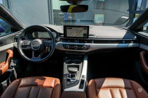 Blue Audi A5 Sportback 2021 in Kaunas, with an engine capacity of 1.97 L and mileage of 156 thousand km for 21750 €, photo 18 on AUTOMOTO.COM.LV