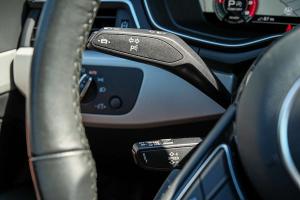 Blue Audi A5 Sportback 2021 in Kaunas, with an engine capacity of 1.97 L and mileage of 156 thousand km for 21750 €, photo 26 on AUTOMOTO.COM.LV