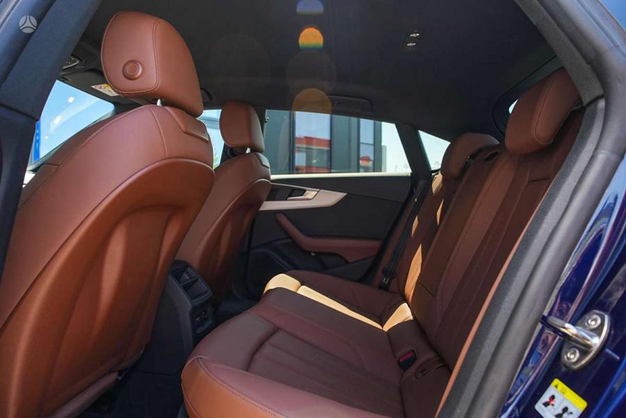 Blue Audi A5 Sportback 2021 in Kaunas, with an engine capacity of 1.97 L and mileage of 156 thousand km for 21750 €, photo 37 on AUTOMOTO.COM.LV