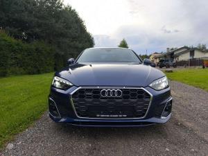 Синий Ауди A5 Sportback 2024 в Вильнюс, объемом двигателя 1.98 л и пробегом 8 тыс. км за 37500 €, фото  на AUTOMOTO.COM.LV