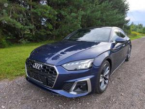 Синий Ауди A5 Sportback 2024 в Вильнюс, объемом двигателя 1.98 л и пробегом 8 тыс. км за 37500 €, фото 3 на AUTOMOTO.COM.LV