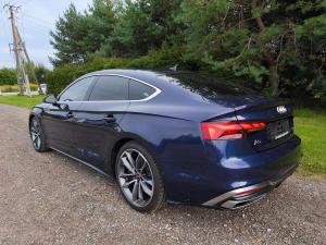 Синий Ауди A5 Sportback 2024 в Вильнюс, объемом двигателя 1.98 л и пробегом 8 тыс. км за 37500 €, фото 5 на AUTOMOTO.COM.LV
