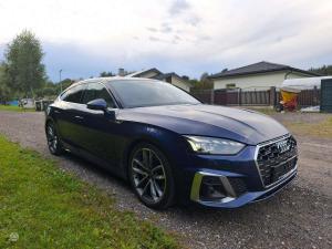 Синий Ауди A5 Sportback 2024 в Вильнюс, объемом двигателя 1.98 л и пробегом 8 тыс. км за 37500 €, фото 8 на AUTOMOTO.COM.LV