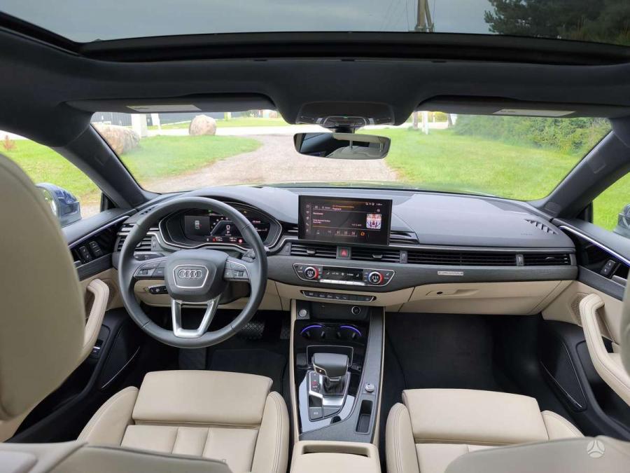 Синий Ауди A5 Sportback 2024 в Вильнюс, объемом двигателя 1.98 л и пробегом 8 тыс. км за 37500 €, фото 13 на AUTOMOTO.COM.LV