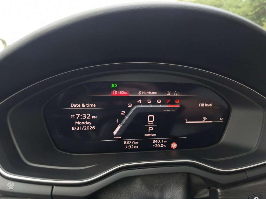 Синий Ауди A5 Sportback 2024 в Вильнюс, объемом двигателя 1.98 л и пробегом 8 тыс. км за 37500 €, фото 21 на AUTOMOTO.COM.LV