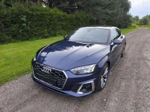Синий Ауди A5 Sportback 2024 в Вильнюс, объемом двигателя 1.98 л и пробегом 8 тыс. км за 37500 €, фото 34 на AUTOMOTO.COM.LV