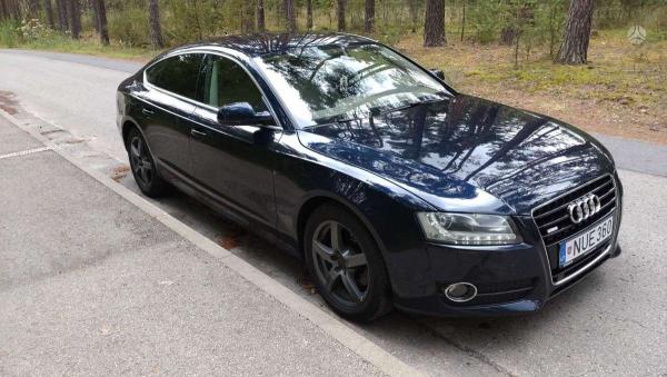Синий Ауди A5 Sportback 2011 в Варена, объемом двигателя 2.70 л и пробегом 254 тыс. км за 7900 €, фото 2 на AUTOMOTO.COM.LV