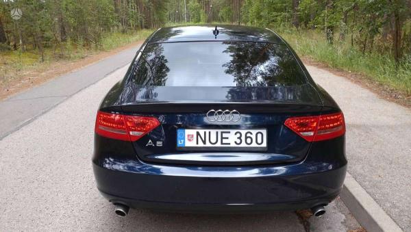 Синий Ауди A5 Sportback 2011 в Варена, объемом двигателя 2.70 л и пробегом 254 тыс. км за 7900 €, фото 4 на AUTOMOTO.COM.LV