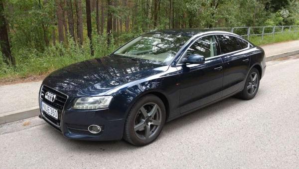 Синий Ауди A5 Sportback 2011 в Варена, объемом двигателя 2.70 л и пробегом 254 тыс. км за 7900 €, фото 6 на AUTOMOTO.COM.LV