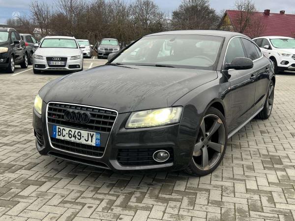 Brown Audi A5 Sportback 2010 in Taurage, with an engine capacity of 1.97 L and mileage of 289 thousand km for 5700 €, photo 1 on AUTOMOTO.COM.LV