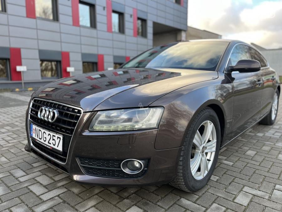 Коричневый Ауди A5 Sportback 2010 в Клайпеда, объемом двигателя 3.00 л и пробегом 218 тыс. км за 7700 €, фото 7 на AUTOMOTO.COM.LV