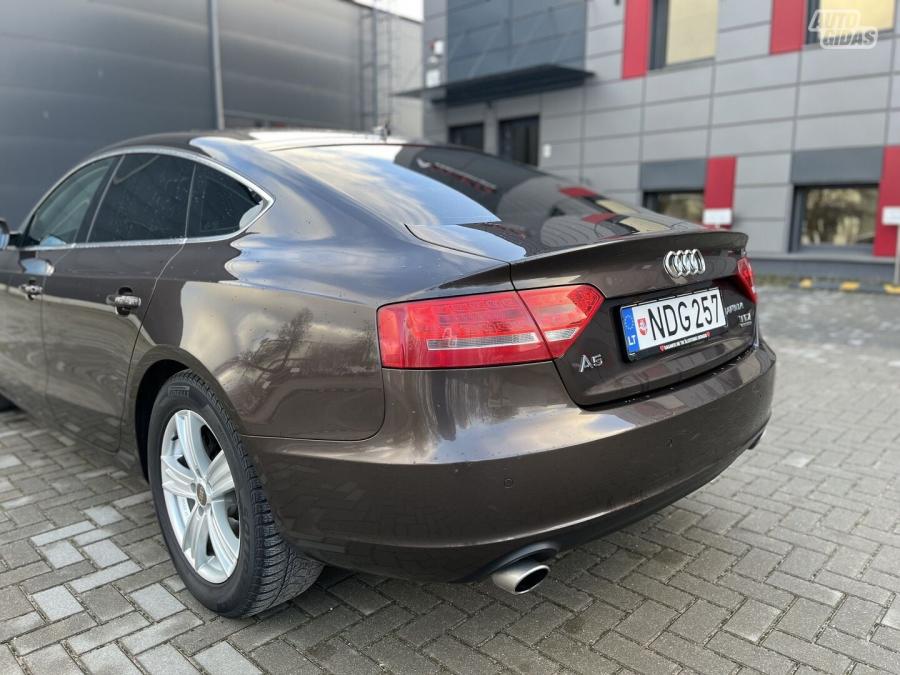 Коричневый Ауди A5 Sportback 2010 в Клайпеда, объемом двигателя 3.00 л и пробегом 218 тыс. км за 7700 €, фото 9 на AUTOMOTO.COM.LV