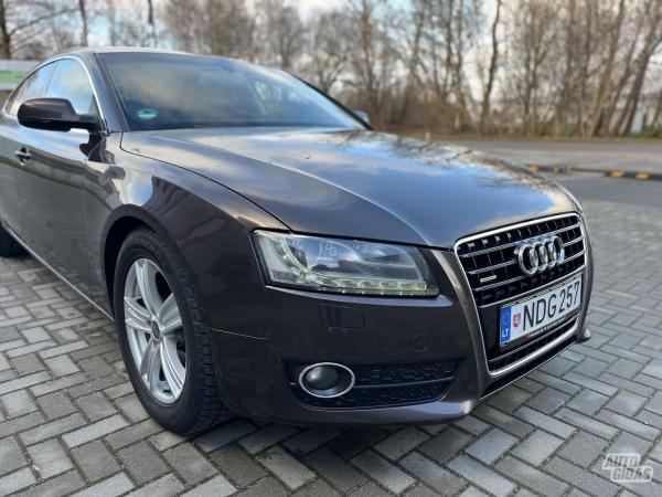 Brūns Audi A5 Sportback 2010 Klaipėda, ar dzinēja tilpumu 3.00 L un nobraukumu 218 tūkst. km par 7700 €, foto 10 vietnē AUTOMOTO.COM.LV