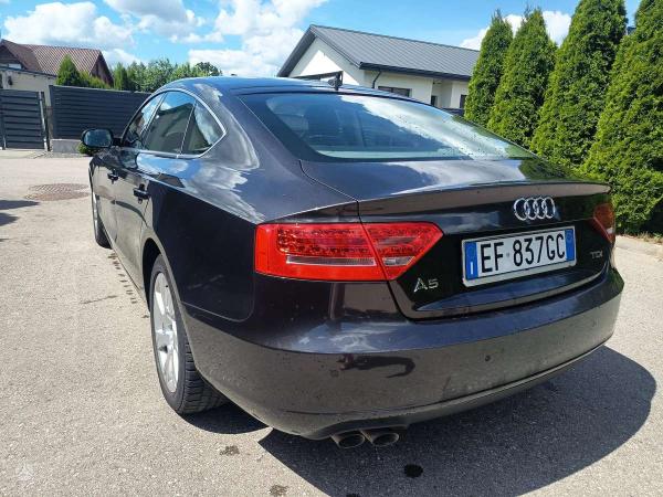 Brūns Audi A5 Sportback 2011 Kauņa, ar dzinēja tilpumu 2.00 L un nobraukumu 252 tūkst. km par 4650 €, foto 8 vietnē AUTOMOTO.COM.LV