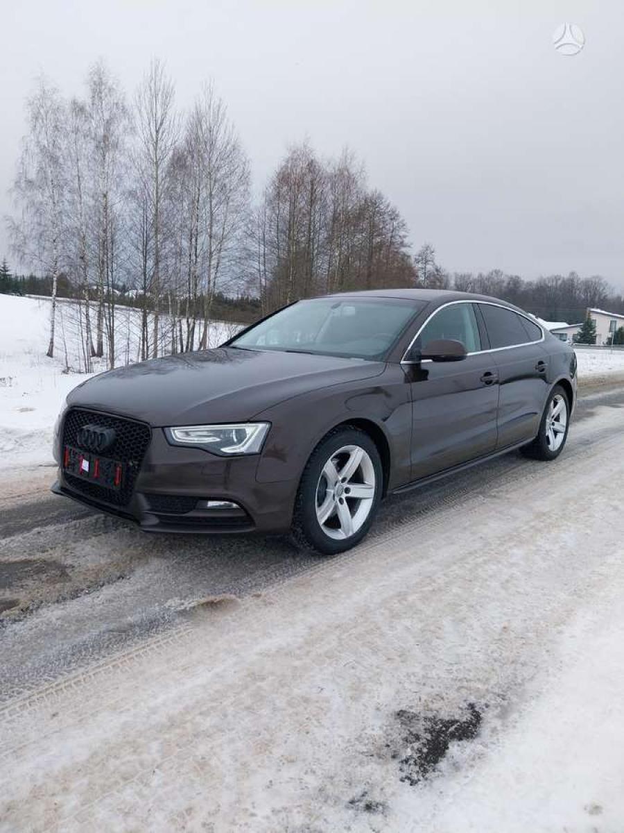 Brūns Audi A5 Sportback 2012 Alīta, ar dzinēja tilpumu 1.97 L un nobraukumu 202 tūkst. km par 8900 €, foto 2 vietnē AUTOMOTO.COM.LV