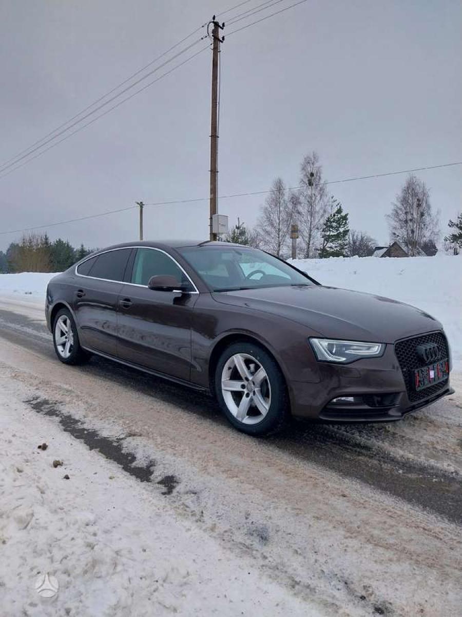 Brūns Audi A5 Sportback 2012 Alīta, ar dzinēja tilpumu 1.97 L un nobraukumu 202 tūkst. km par 8900 €, foto 4 vietnē AUTOMOTO.COM.LV