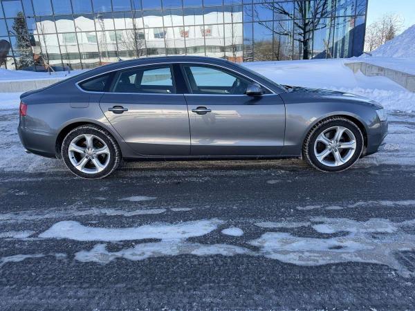 Brown Audi A5 Sportback 2013 in Panevezys, with an engine capacity of 1.80 L and mileage of 282 thousand km for 7550 €, photo 8 on AUTOMOTO.COM.LV