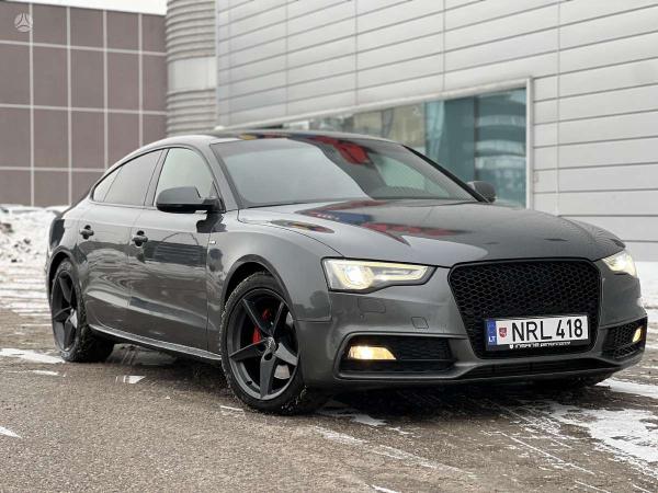 Brūns Audi A5 Sportback 2013 Viļņa, ar dzinēja tilpumu 2.97 L un nobraukumu 186 tūkst. km par 10500 €, foto 2 vietnē AUTOMOTO.COM.LV