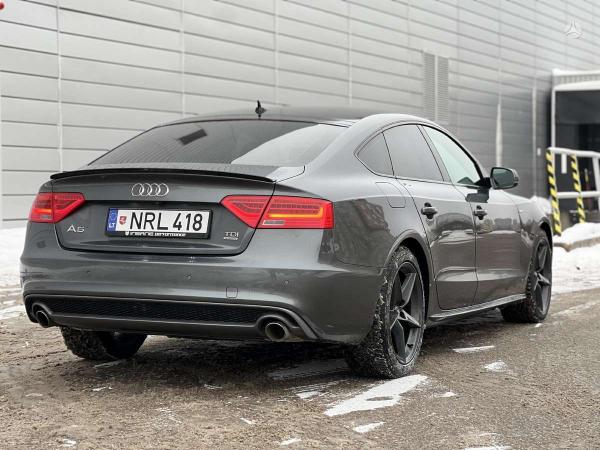 Brūns Audi A5 Sportback 2013 Viļņa, ar dzinēja tilpumu 2.97 L un nobraukumu 186 tūkst. km par 10500 €, foto 5 vietnē AUTOMOTO.COM.LV